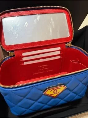 CHANEL | Bags | Chanel Superman Mtiers Dart 226 Long Vanity With Chain ...